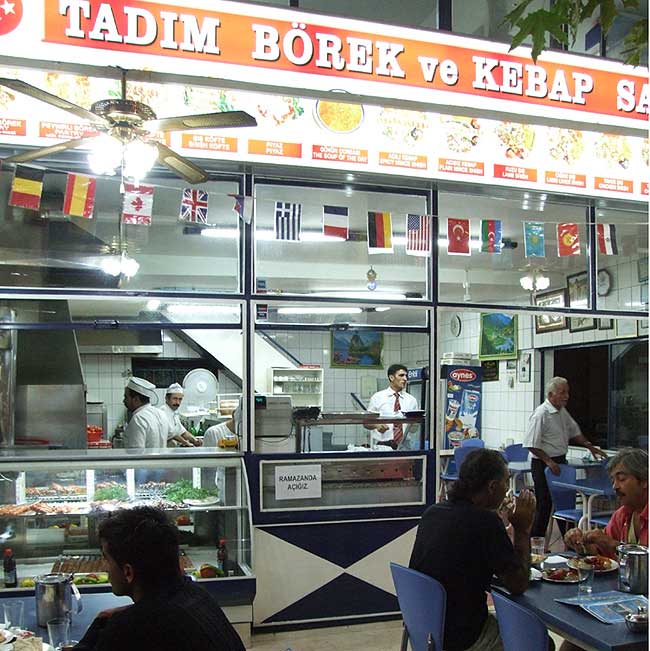 Tadim Kebab und Börek Salon - Tipps zum Essen gehen in Kemer